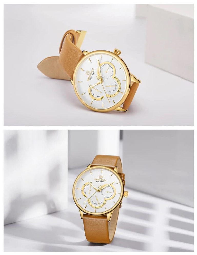 Naviforce Men's Watch NF3011 G W L BN | Watches Prime