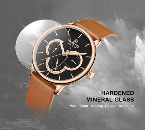 Naviforce Men's Watch NF3011 RG B BN | Watches Prime