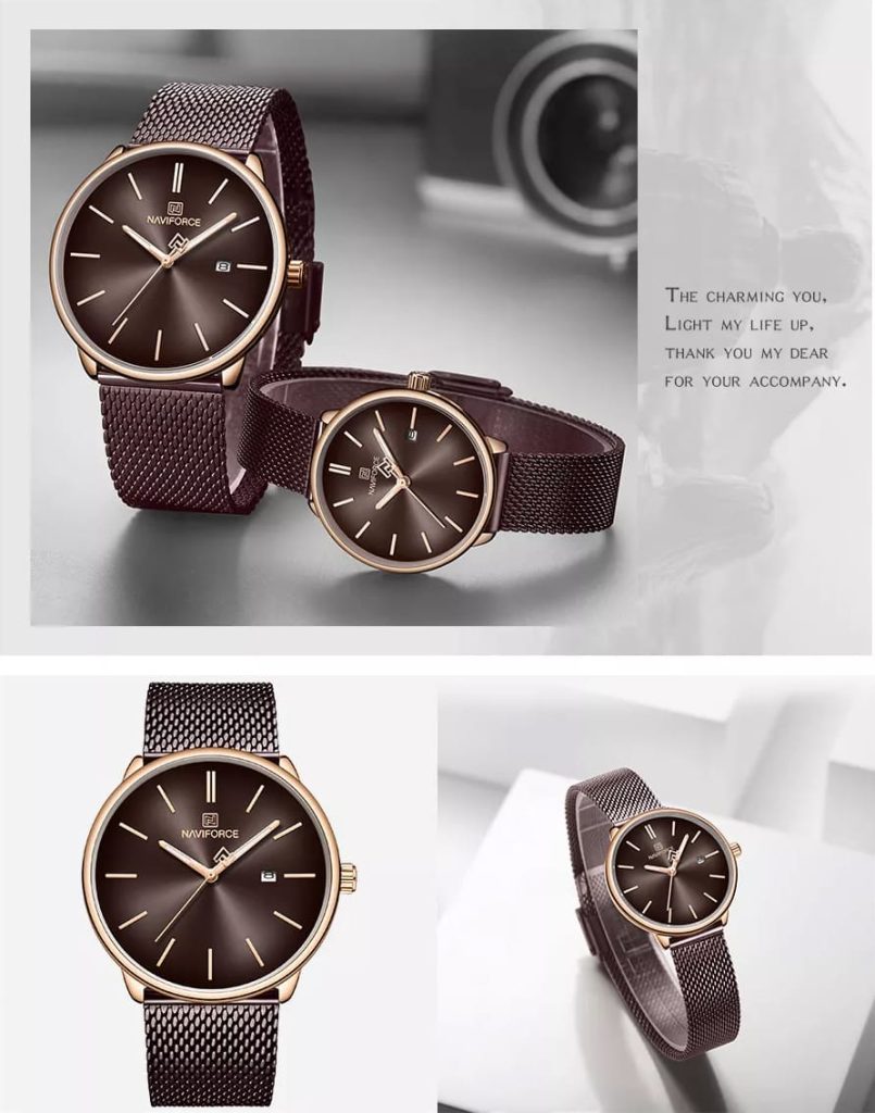 Naviforce Men's Watch NF3012G RG CE | Watches Prime