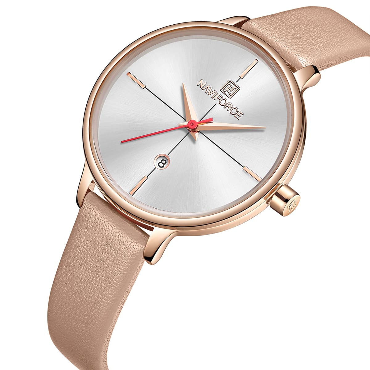 Naviforce Women's Watch NF5006 RG W PG | Watches Prime