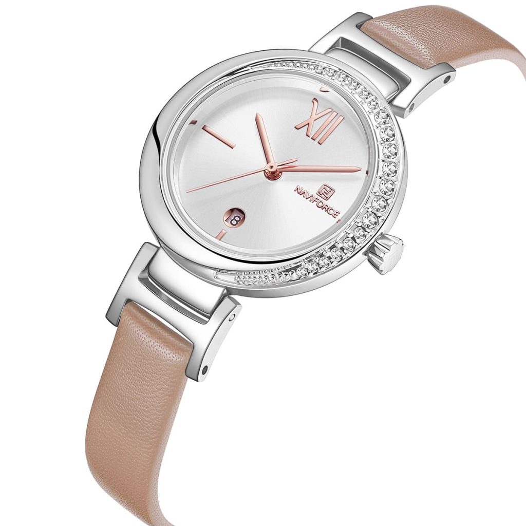 Naviforce Women's Watch NF5007 S W PG | Watches Prime