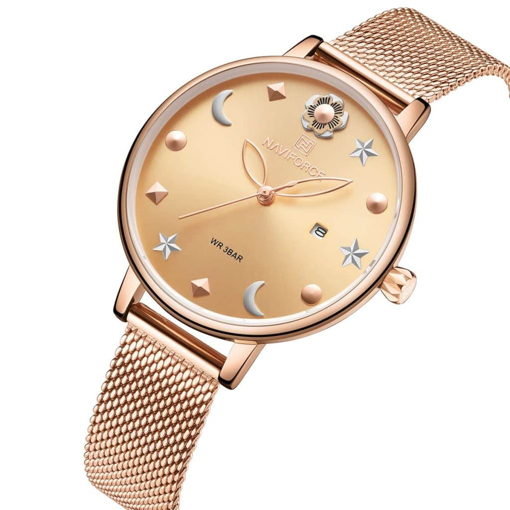 Naviforce Women's Watch NF5009 RG RG | Watches Prime