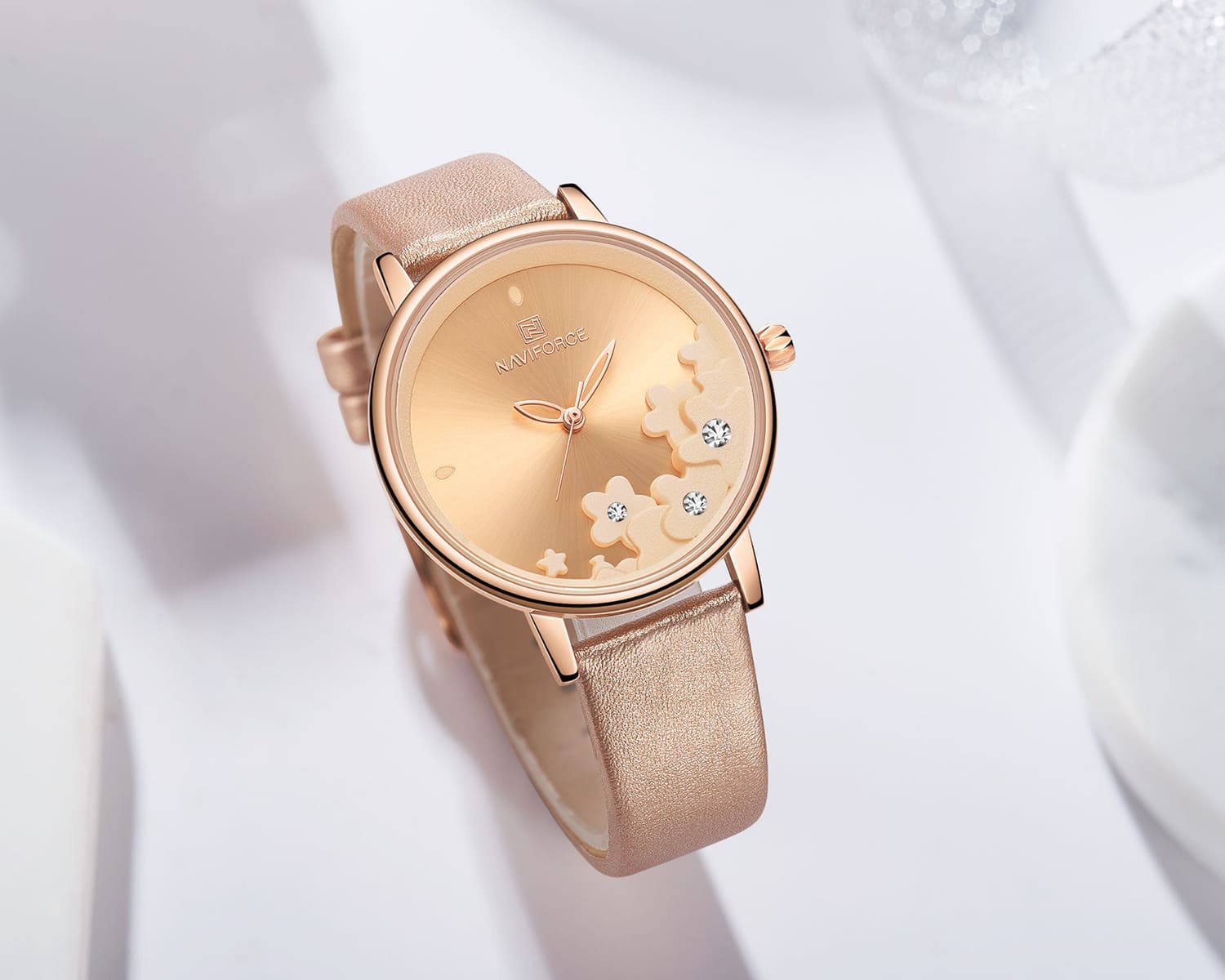 Naviforce Women's Watch NF5012 RG RG RG | Watches Prime