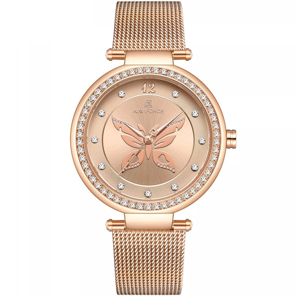 Naviforce Women's Watch NF5018 RG RG | Watches Prime