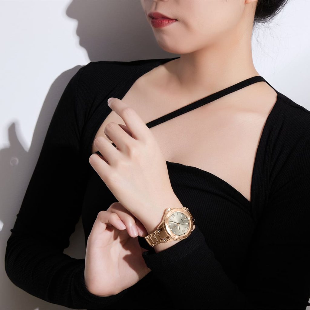 Naviforce Women's Watch NF5022 RG GY RG | Watches Prime