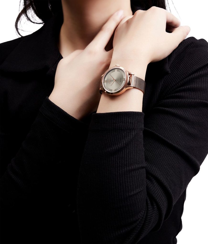 Naviforce Women's Watch NF5023 RG GY | Watches Prime