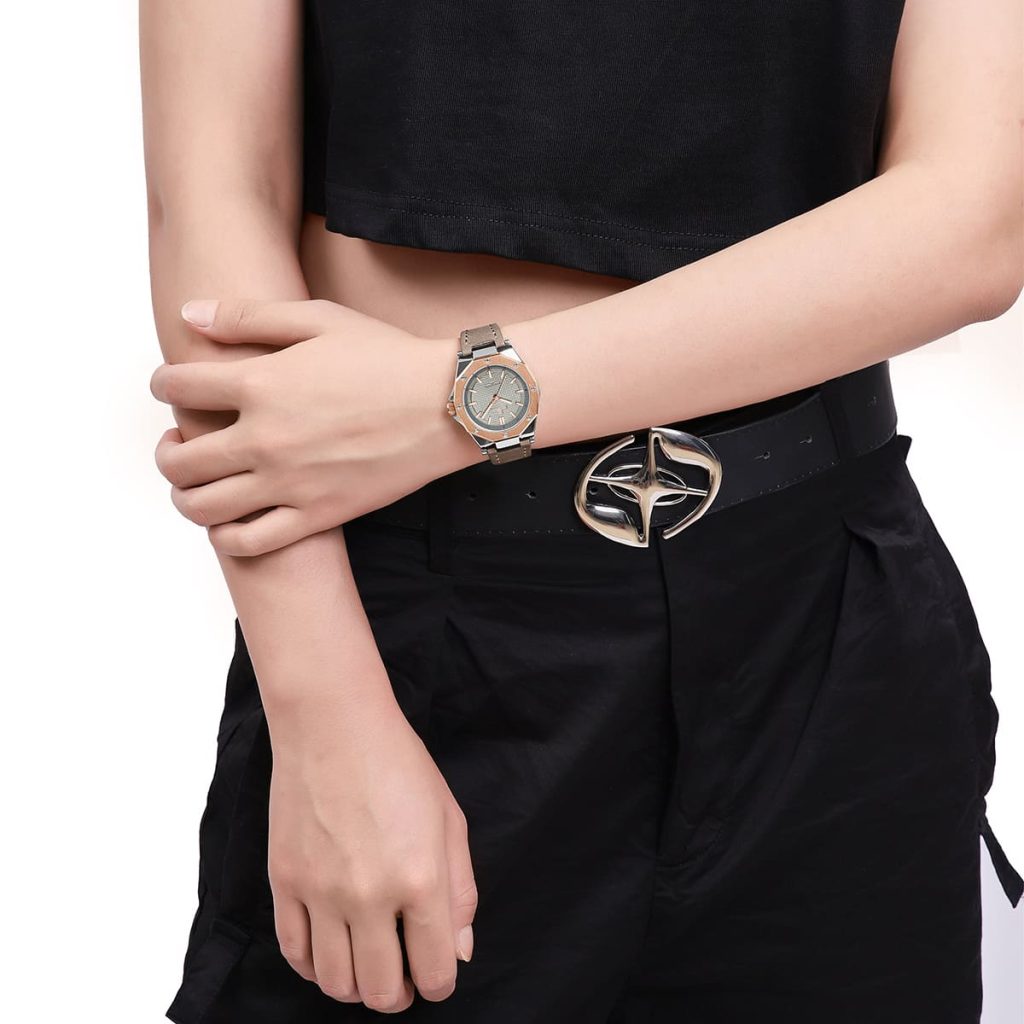 Naviforce Women's Watch NF5026 RG GY GY | Watches Prime