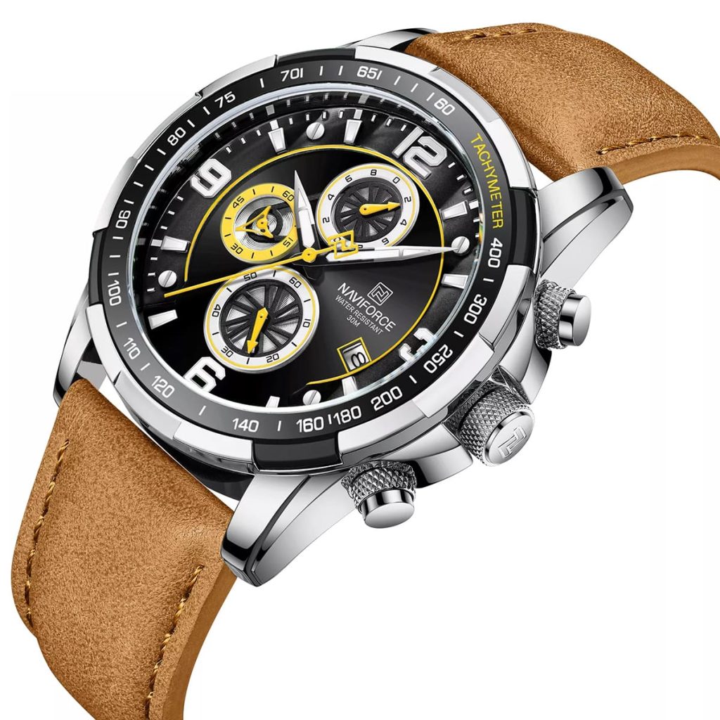 Naviforce Men's Watch NF8020L S B BN | Watches Prime