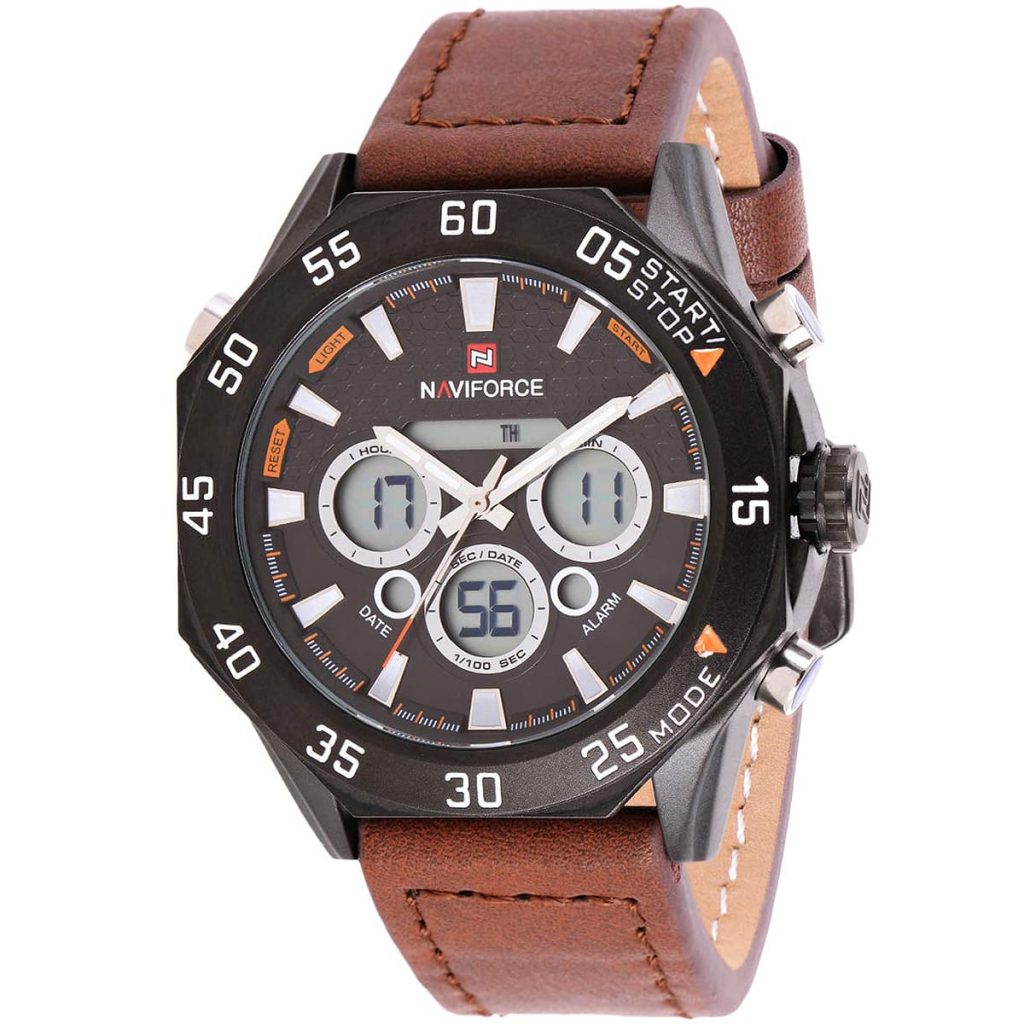 Naviforce Men's Watch NF9043 B B D BN | Watches Prime