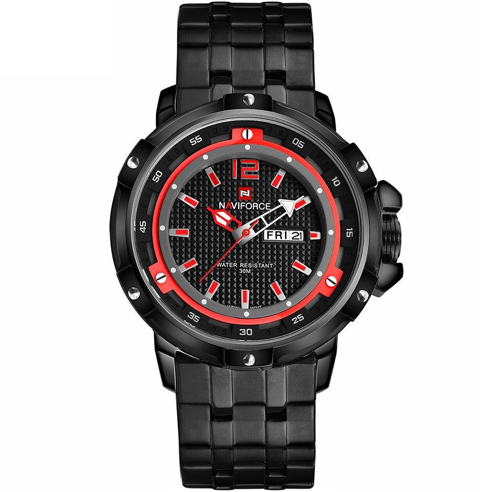 Naviforce Men's Watch NF9073 B B R | Watches Prime