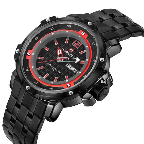 Naviforce Men's Watch NF9073 B B R | Watches Prime