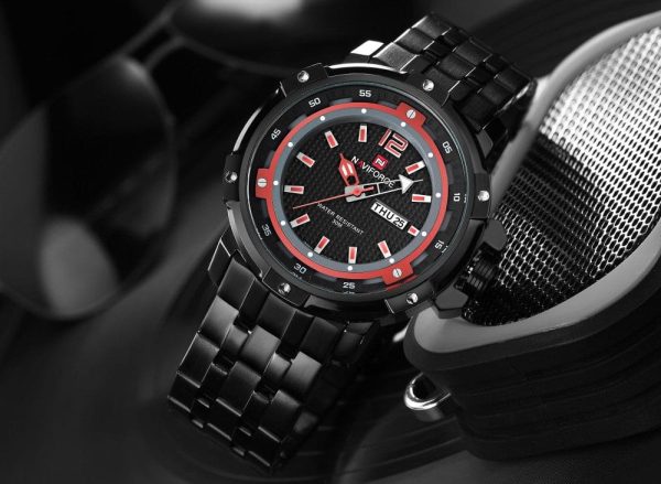 Naviforce Men's Watch NF9073 B B R | Watches Prime