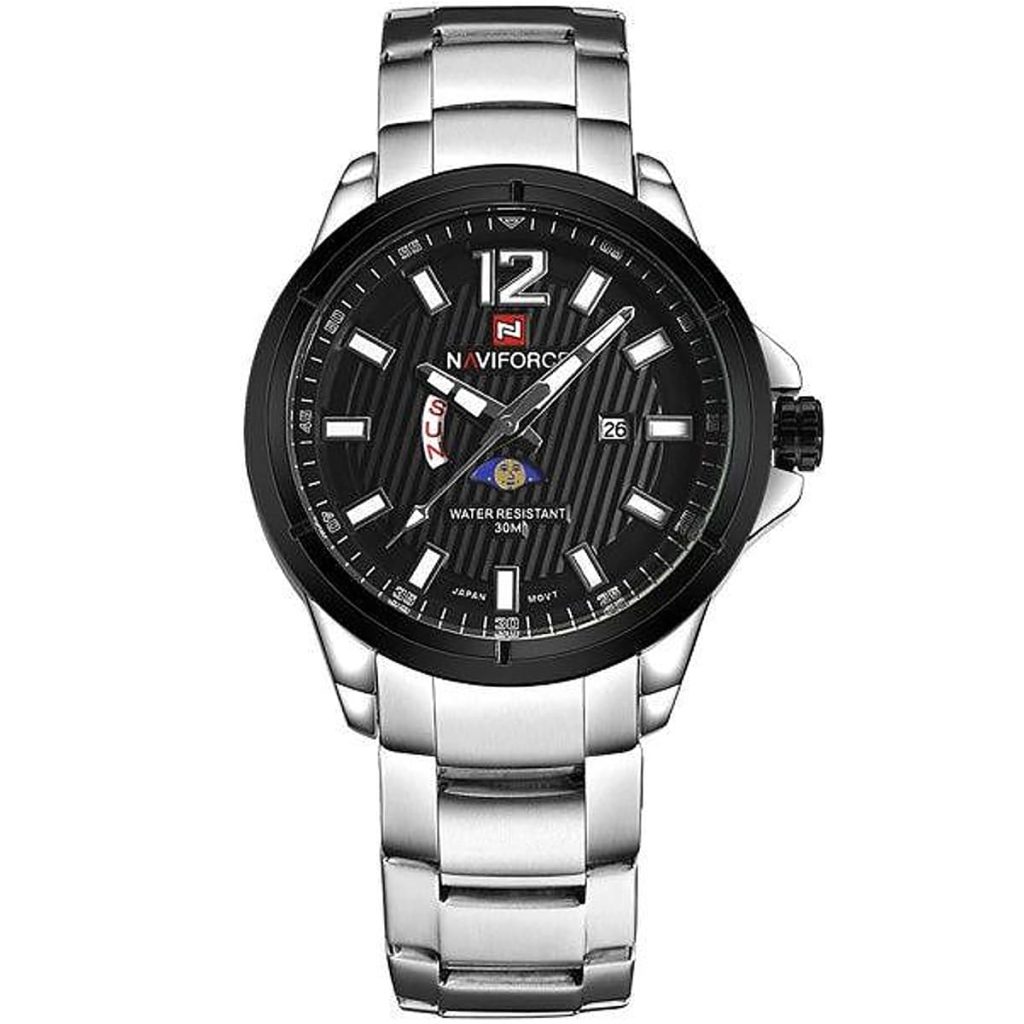 Buy Original Naviforce NF9084-S-B Analog Water Resistant 30M Wrist ...