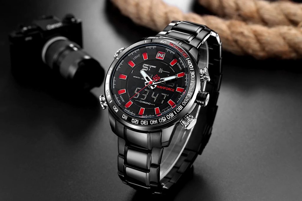 Naviforce Men's Watch NF9093 B B R | Watches Prime