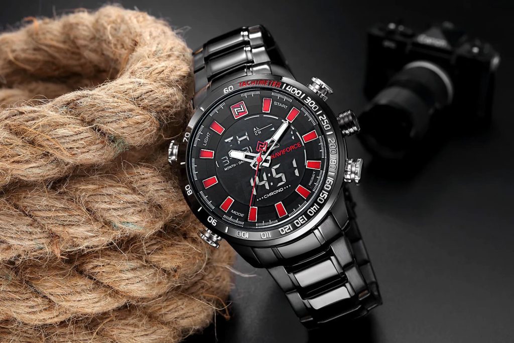 Naviforce Men's Watch NF9093 B B R | Watches Prime