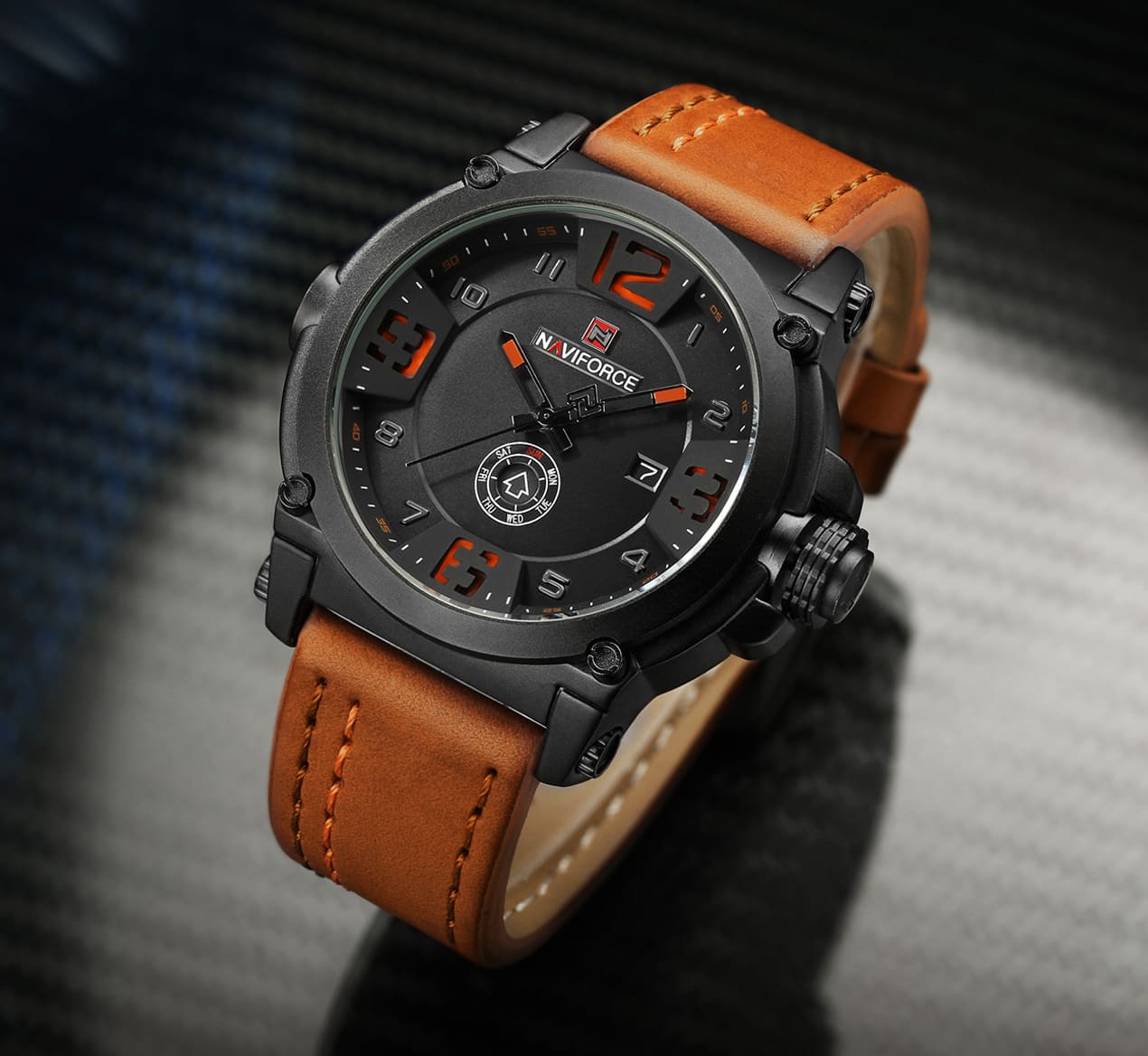 Naviforce Men's Watch NF9099 B O L BN | Watches Prime