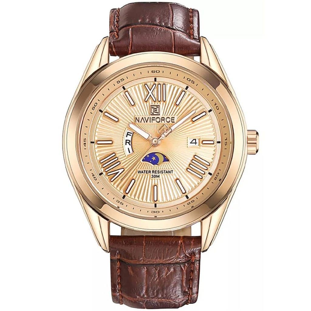 Naviforce Men's Watch NF9108 RG RG | Watches Prime