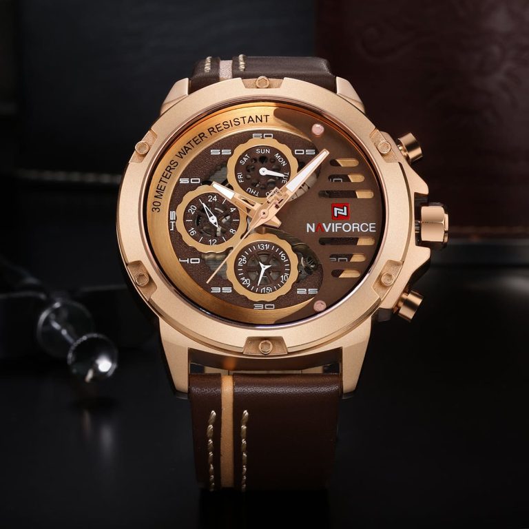 Naviforce Men's Watch NF9110 RG CE BN | Watches Prime