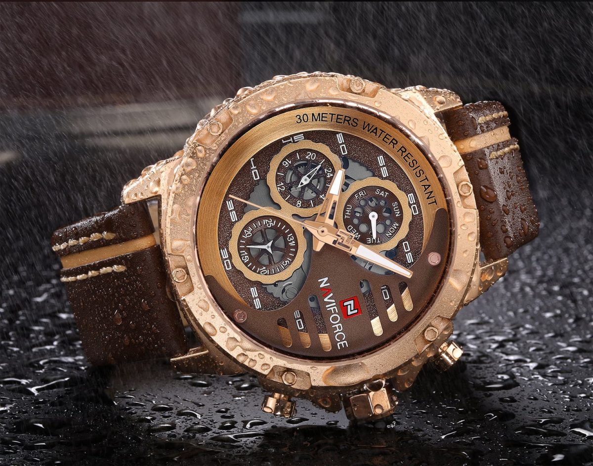 Naviforce Men's Watch NF9110 RG CE BN | Watches Prime