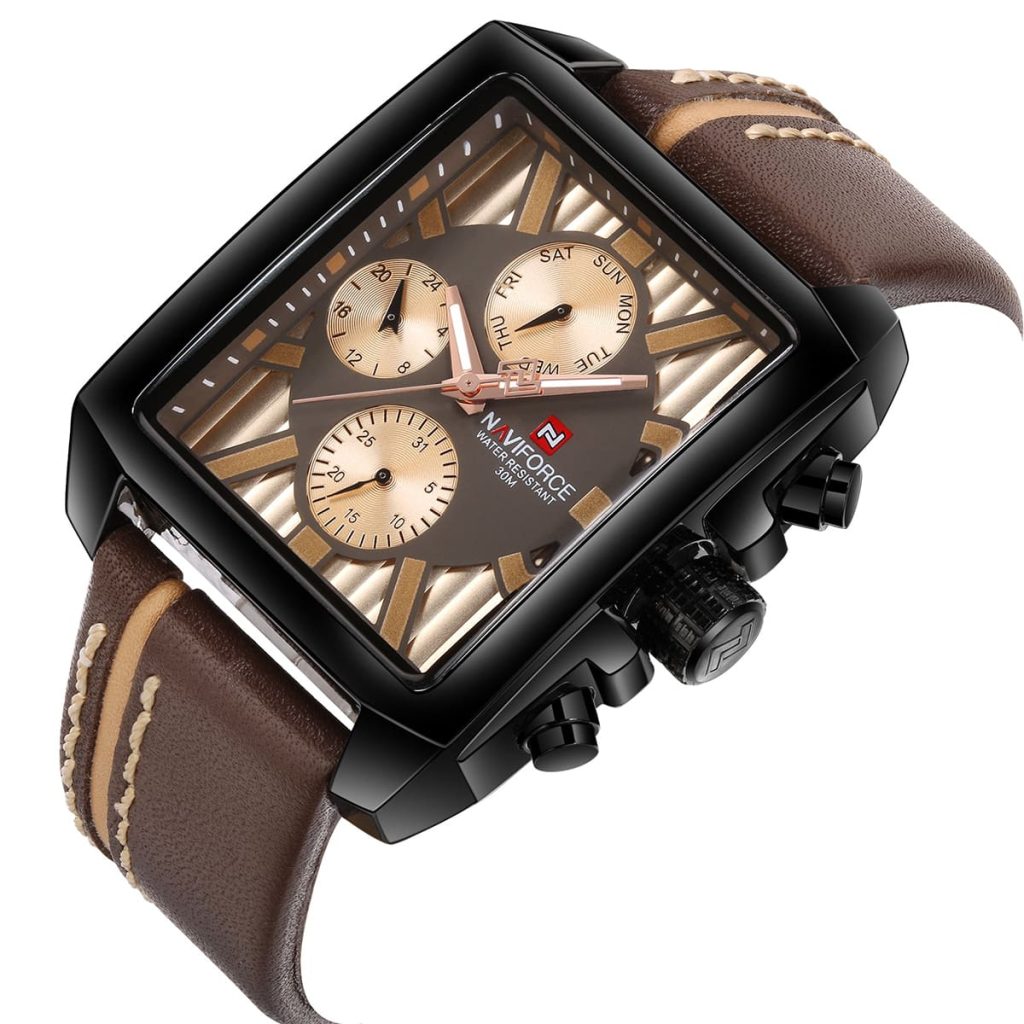 Naviforce Men's Watch NF9111 B RG BN | Watches Prime