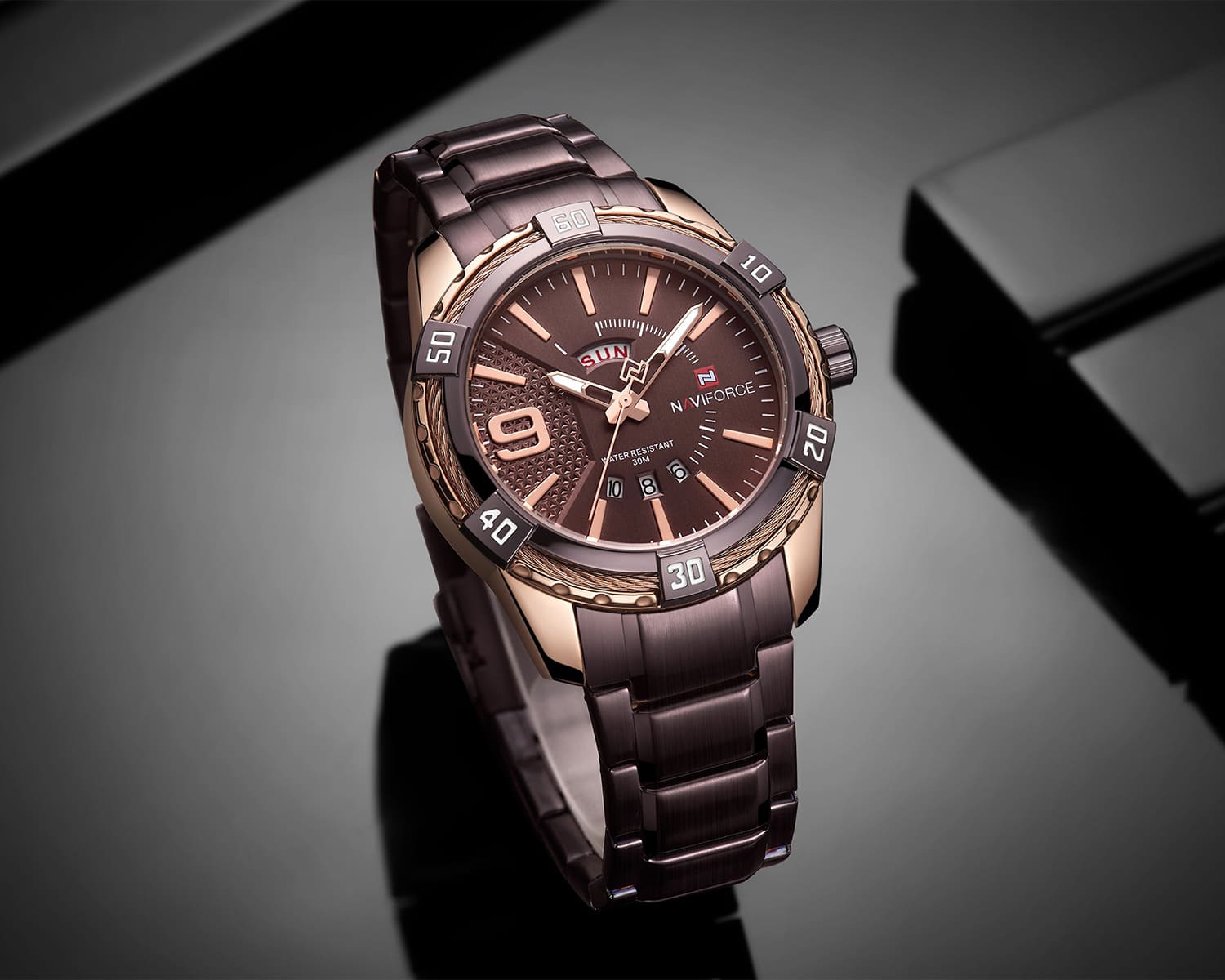 Naviforce Men's Watch NF9117S RG CE | Watches Prime