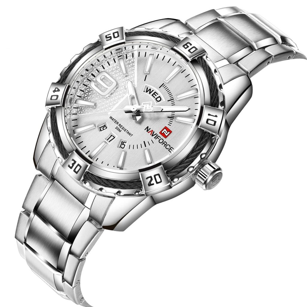Naviforce Men's Watch NF9117S S W | Watches Prime