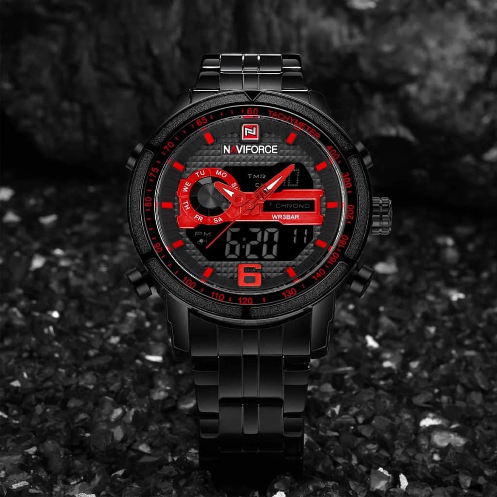 Naviforce Men's Watch NF9119 B B R | Watches Prime