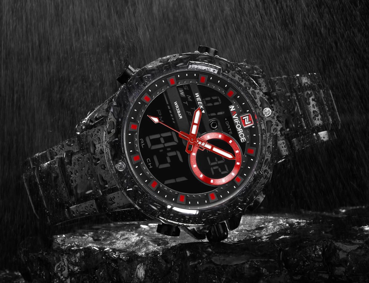 Naviforce Men's Watch NF9120 B B R | Watches Prime