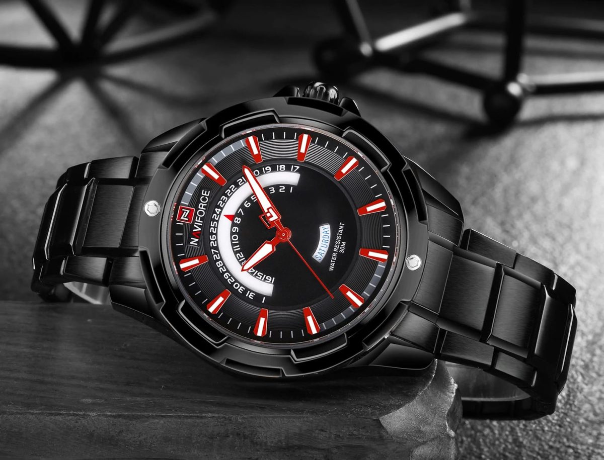 Naviforce Men's Watch NF9121 B B R | Watches Prime