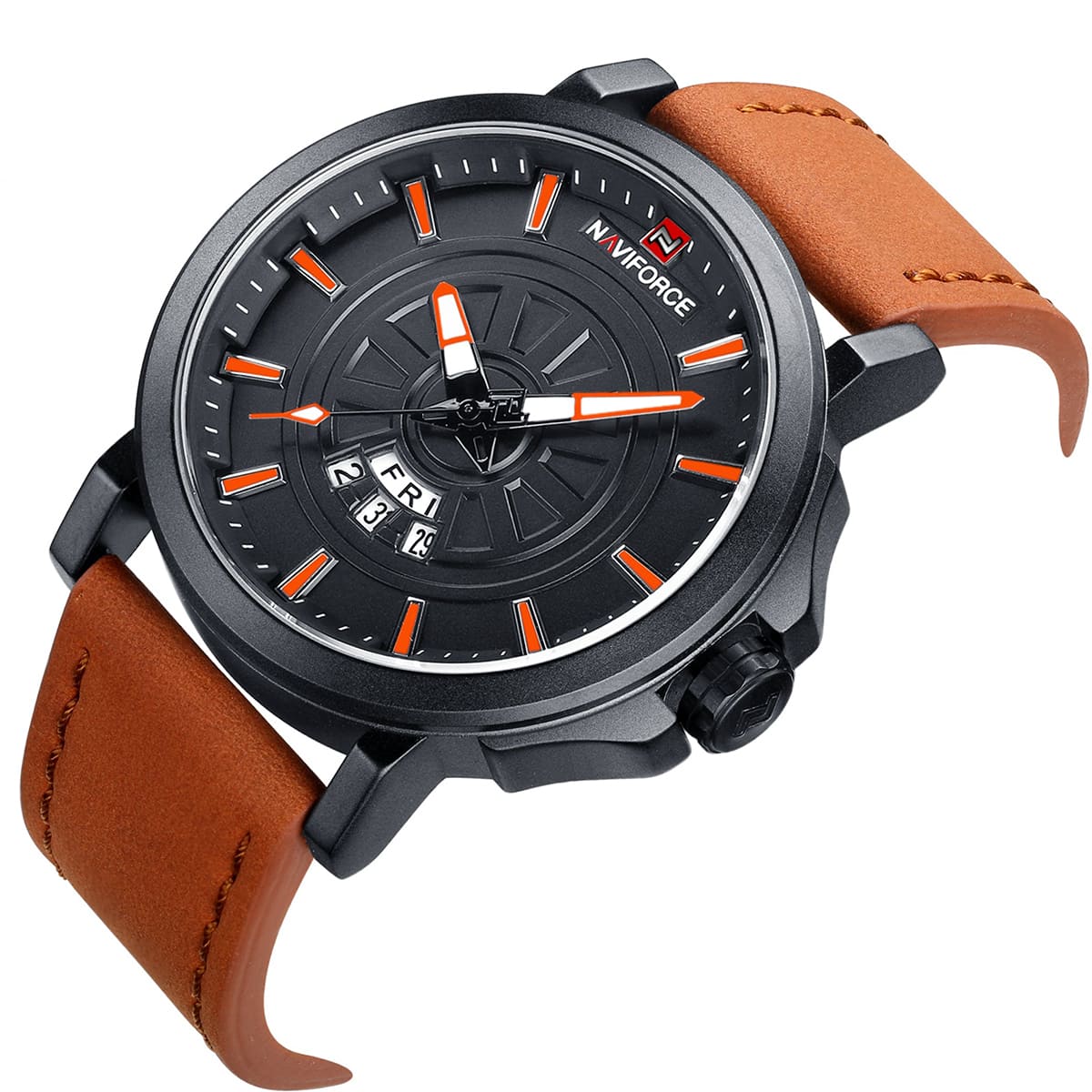 Naviforce Men's Watch NF9125 B O L BN | Watches Prime