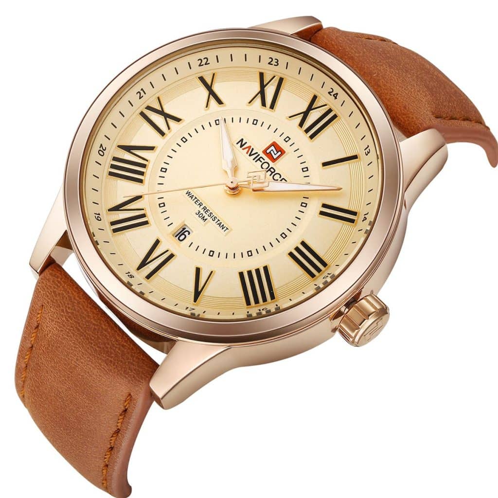 Naviforce Men's Watch NF9126 RG RG BN | Watches Prime