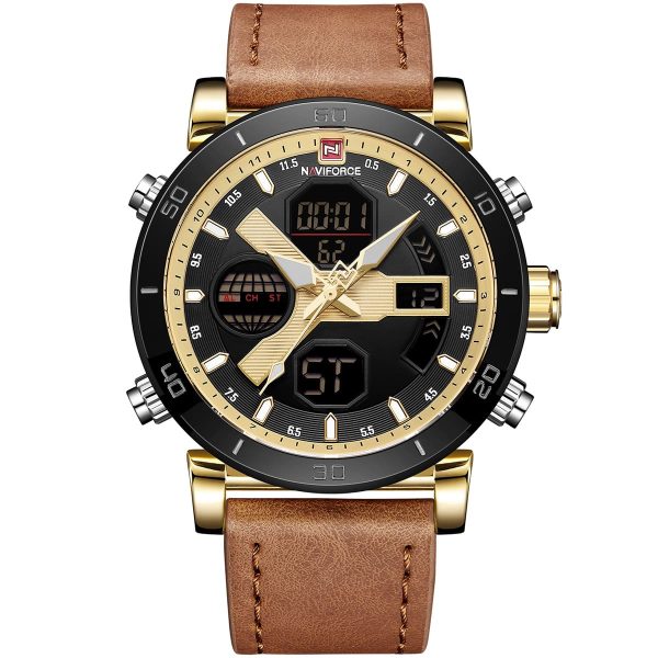 Naviforce Men's Watch NF9132 G G L BN | Watches Prime