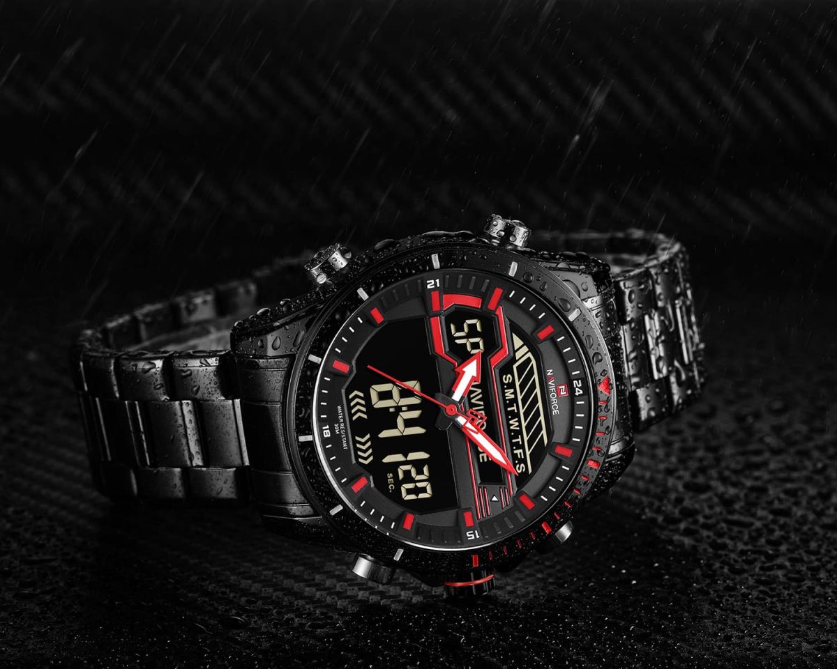 Naviforce Men's Watch NF9133 B B R | Watches Prime