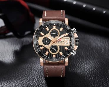 Naviforce Men's Watch NF9137 RG B BN | Watches Prime