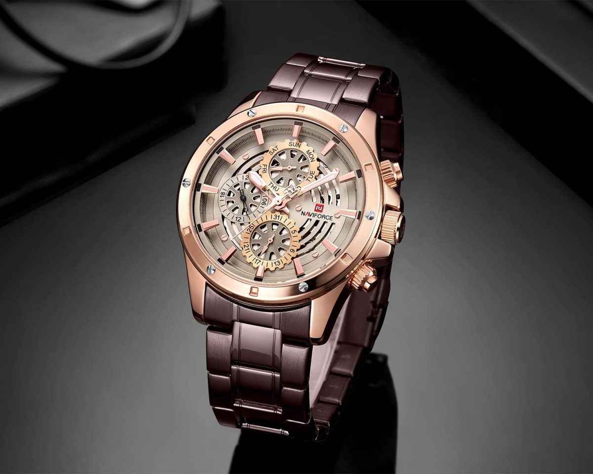 Naviforce Men's Watch NF9149 RG RG CE | Watches Prime