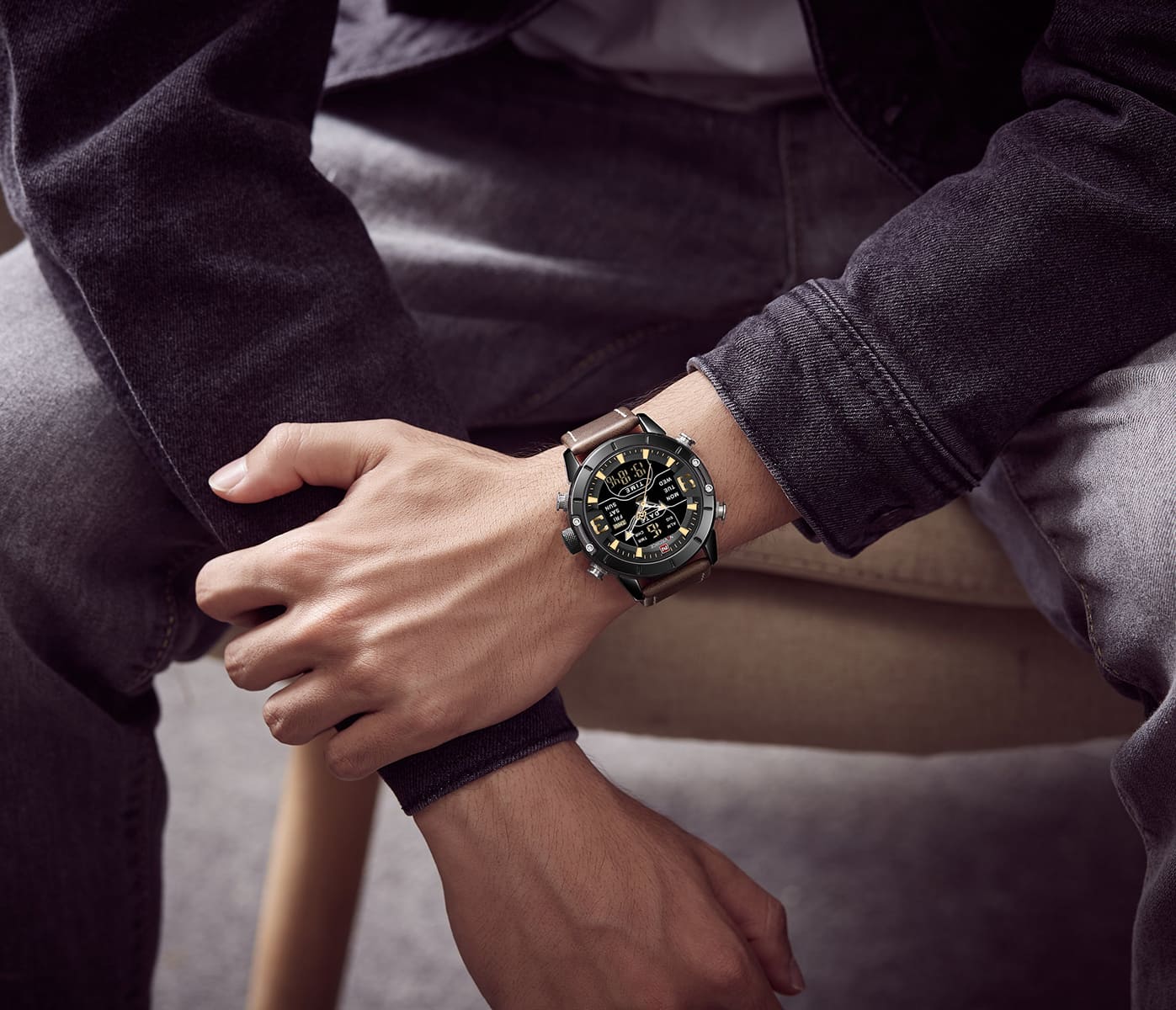 Naviforce Men's Watch NF9153L B Y BN | Watches Prime