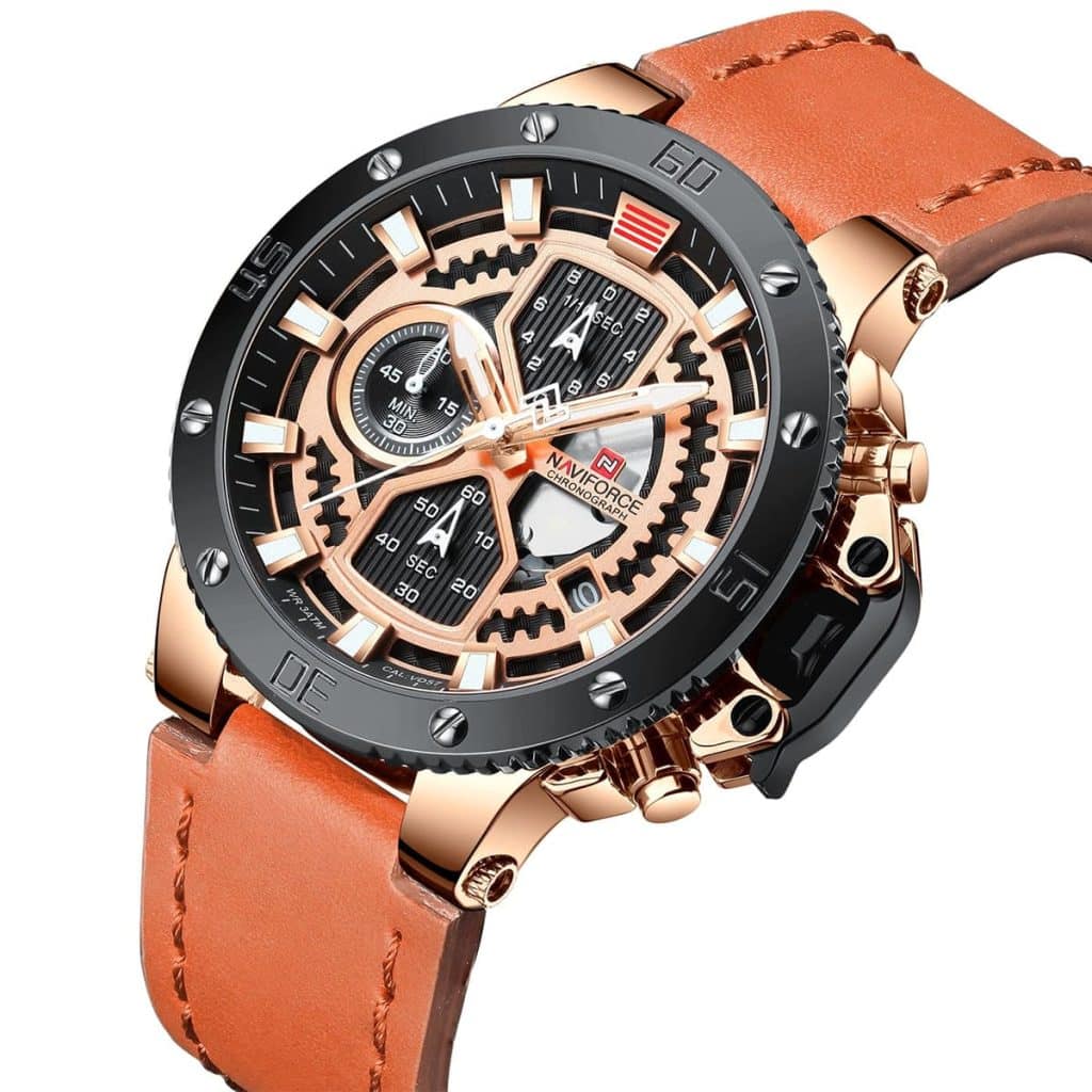 Naviforce Men's Watch NF9159 RG B L BN | Watches Prime