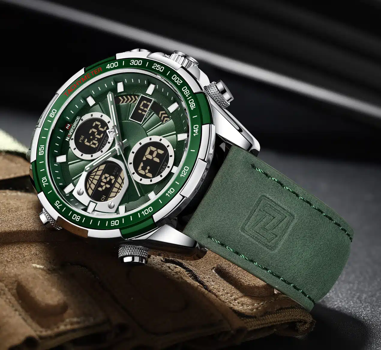 Naviforce Men's Watch NF9197L S GN GN | Watches Prime