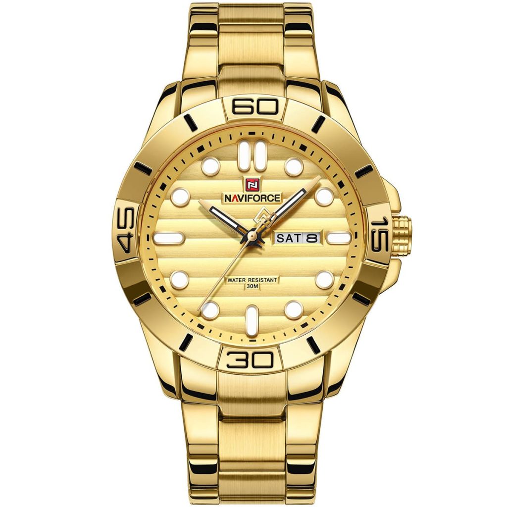 Naviforce Men's Watch NF9198 G G | Watches Prime