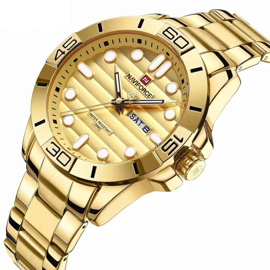 Naviforce Men's Watch NF9198 G G | Watches Prime