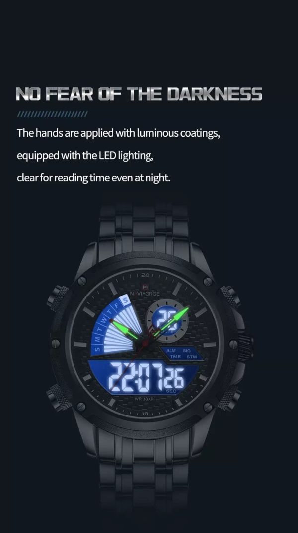 Naviforce Men's Watch NF9205 S B | Watches Prime