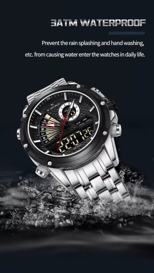 Naviforce Men's Watch NF9205 S B | Watches Prime