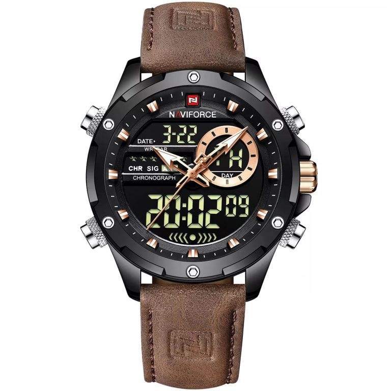 Naviforce Men's Watch NF9208 B B D BN | Watches Prime