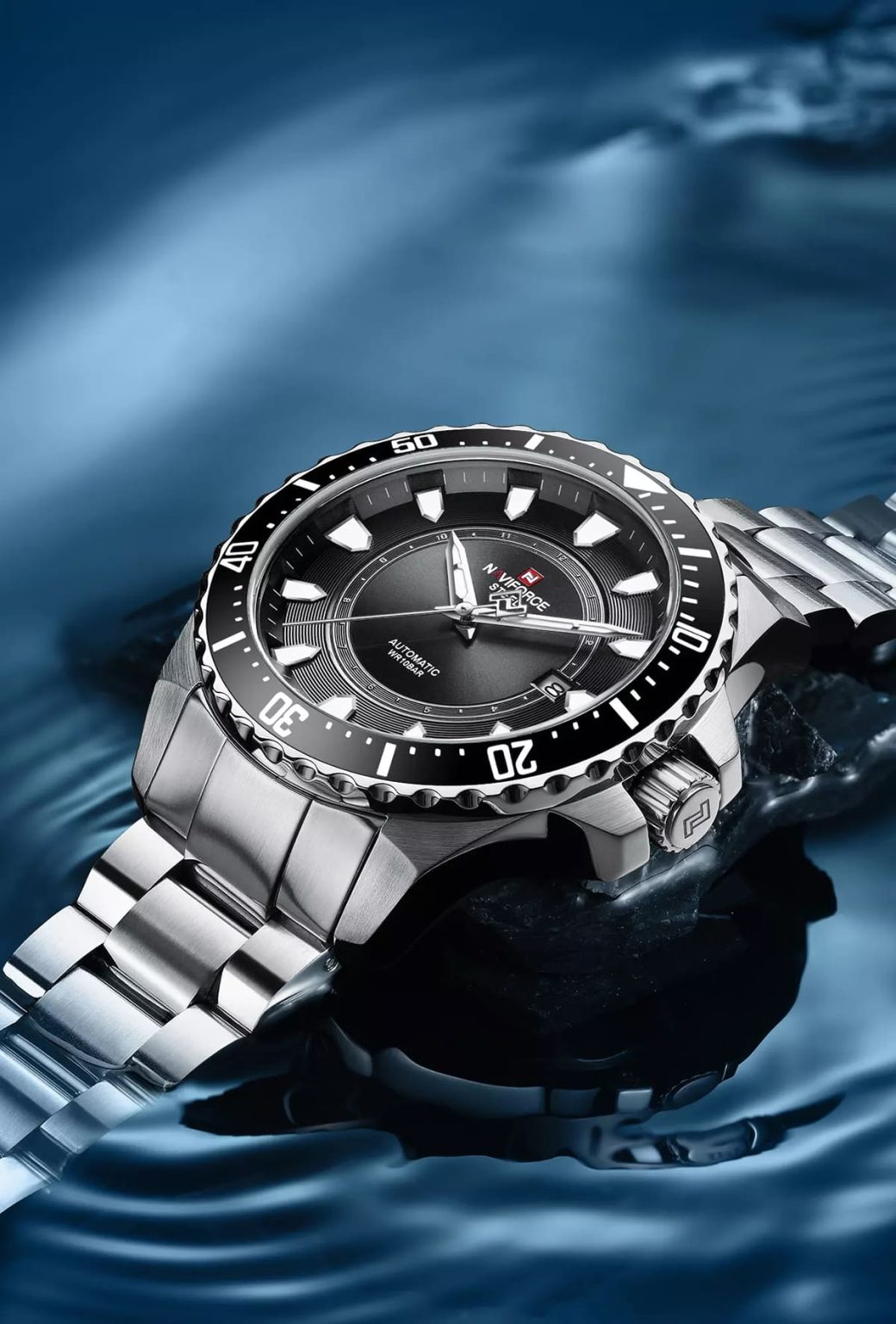 Naviforce Men's Watch NFS1004 S B B | Watches Prime