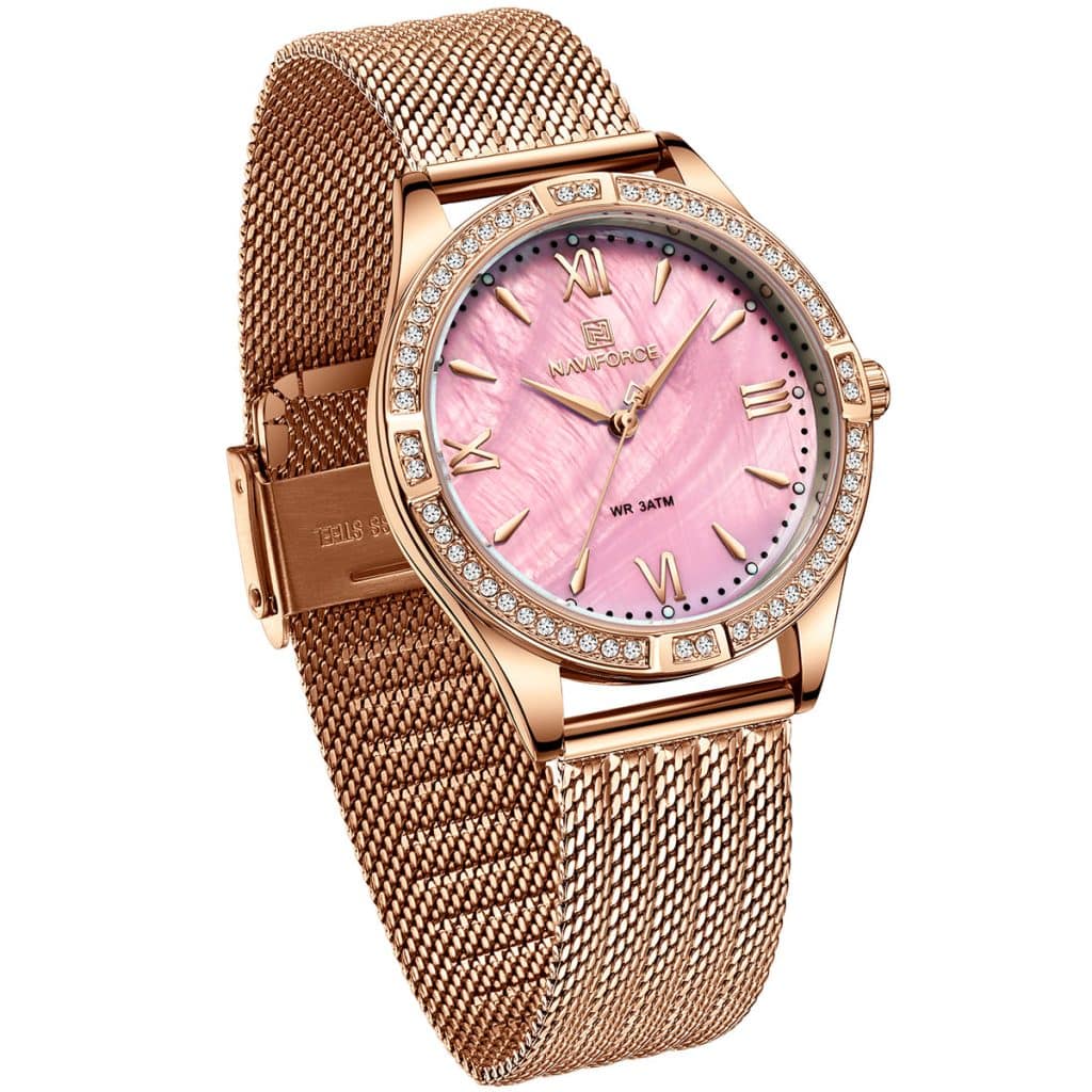 Naviforce Women's Watch NF5028 RG R | Watches Prime
