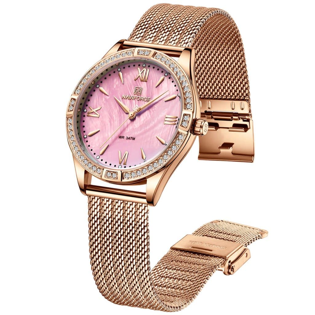 Naviforce Women's Watch NF5028 RG R | Watches Prime