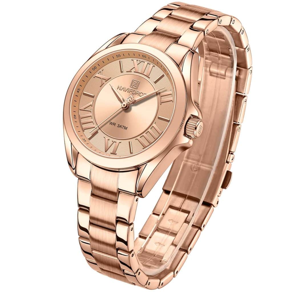 Naviforce Women's Watch NF5037 RG RG | Watches Prime