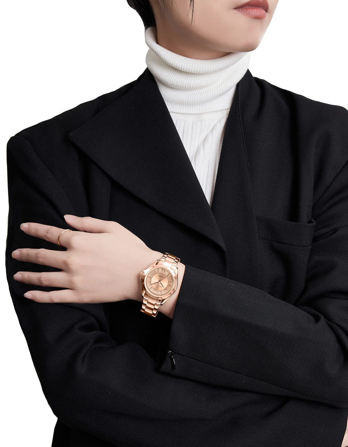 Naviforce Women's Watch NF5037 RG RG | Watches Prime