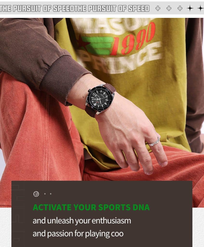 Naviforce Men's Watch NF9209 S B D BN | Watches Prime