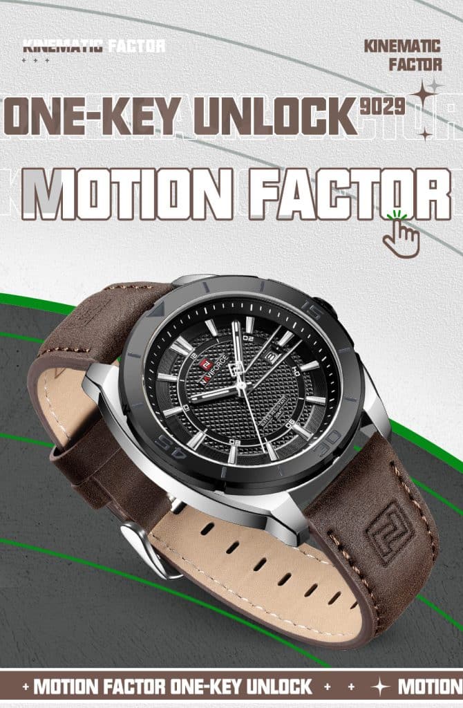 Naviforce Men's Watch NF9209 S B D BN | Watches Prime